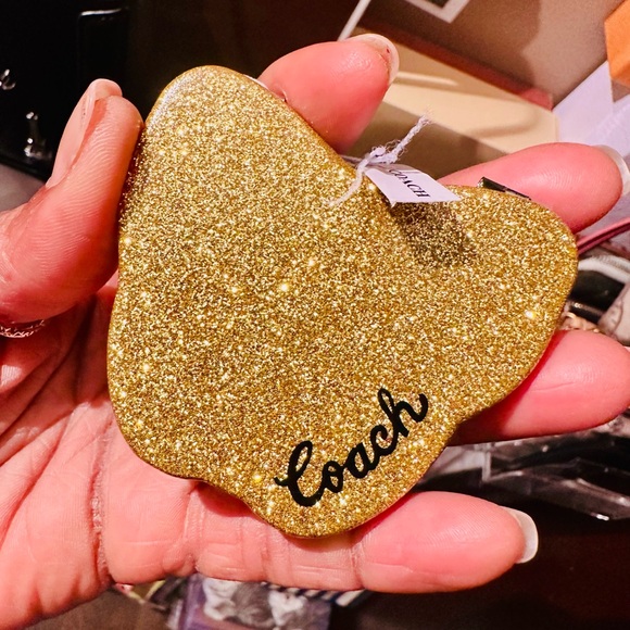 Coach | Accessories | Nwt Coach Glitter Butterfly Compact Mirror | Poshmark
